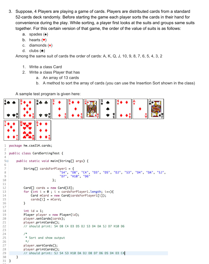 Solved Suppose, 4 Players are playing a game of cards. | Chegg.com