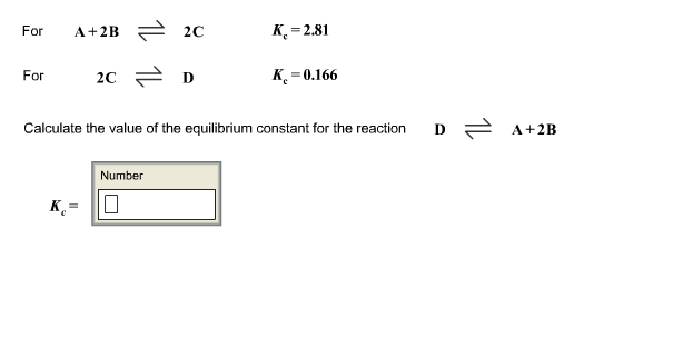Solved Consider the equilibrium reaction 2C ー After | Chegg.com