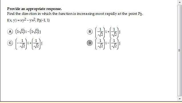 Solved find the direction in which the function is | Chegg.com
