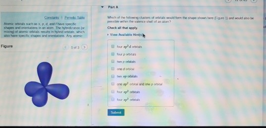 Solved Part A Constants Perods Tabie Which of the folomng | Chegg.com