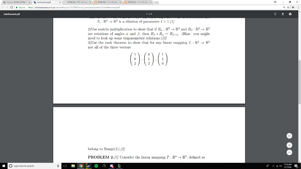 Solved Part 2 and 3 as they are part of a problem number 1 | Chegg.com