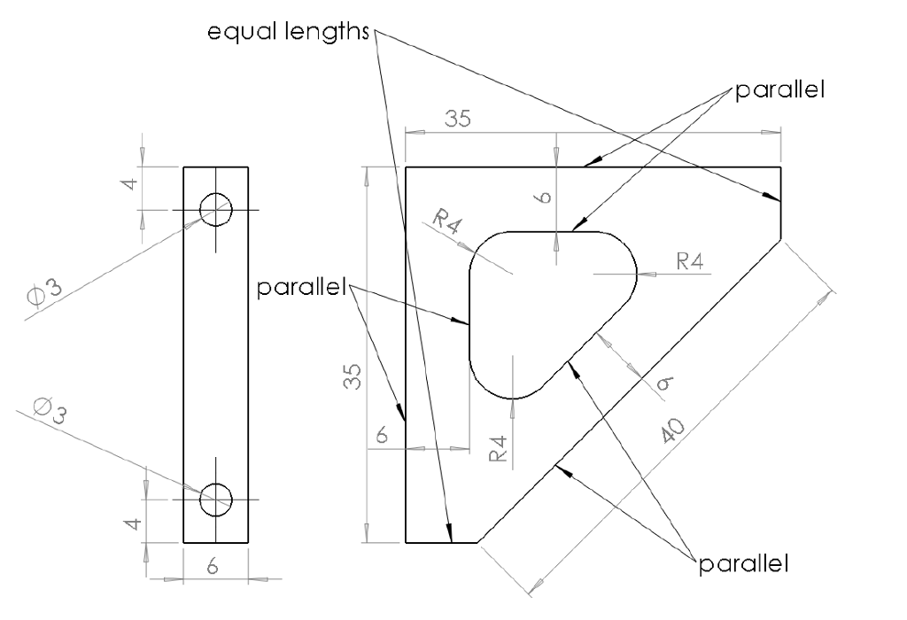 Solved Suppose an angle bracket is manufactured such that a | Chegg.com