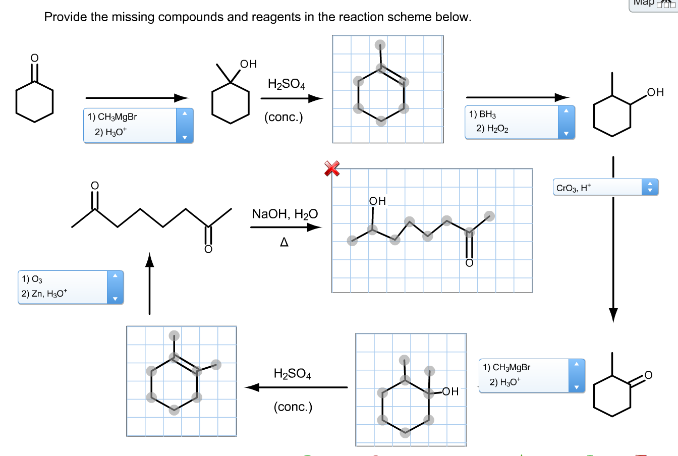 Solved Provide the missing compounds and reagents in the | Chegg.com Solved Provide the missing compounds and reagents in the | Chegg.com