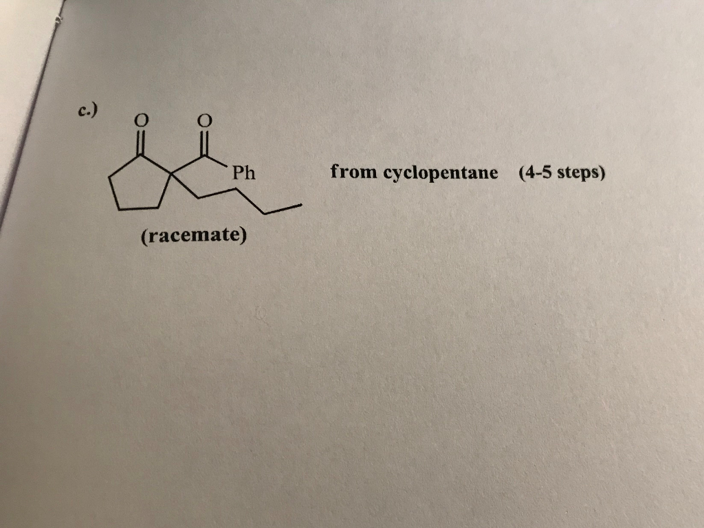 Solved Synthesis Examine each of the synthesis problems | Chegg.com
