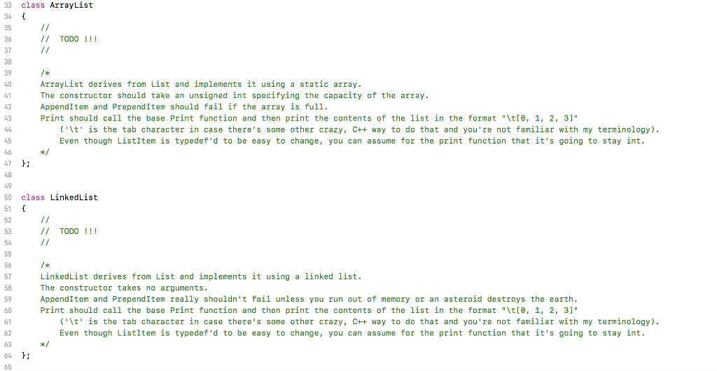 Solved Please help implementing this lab program(C++) see | Chegg.com