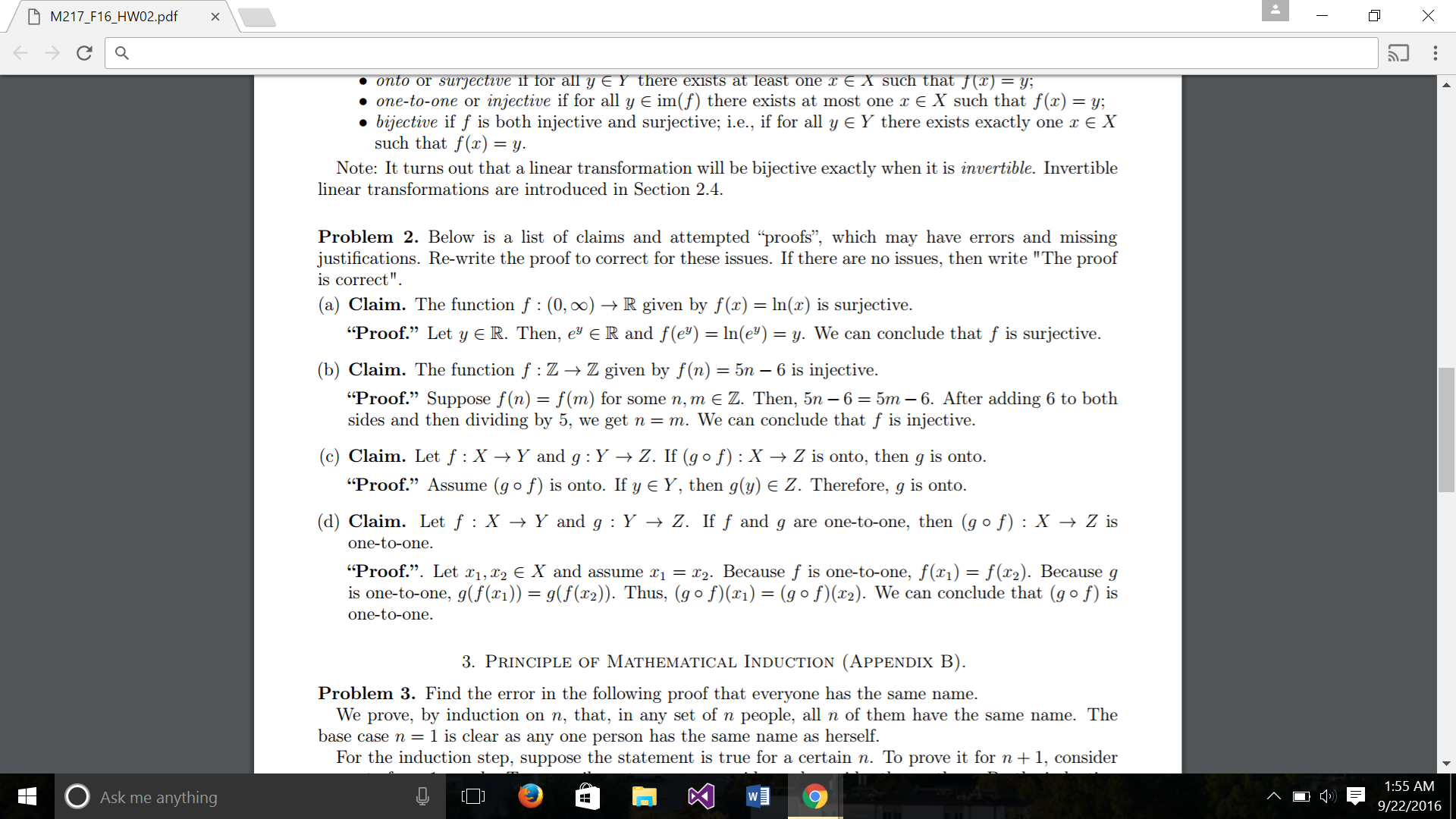 how to prove a bijection exists