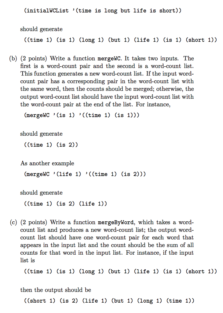 Solved 8 Points In This Question We Are Going To Write A