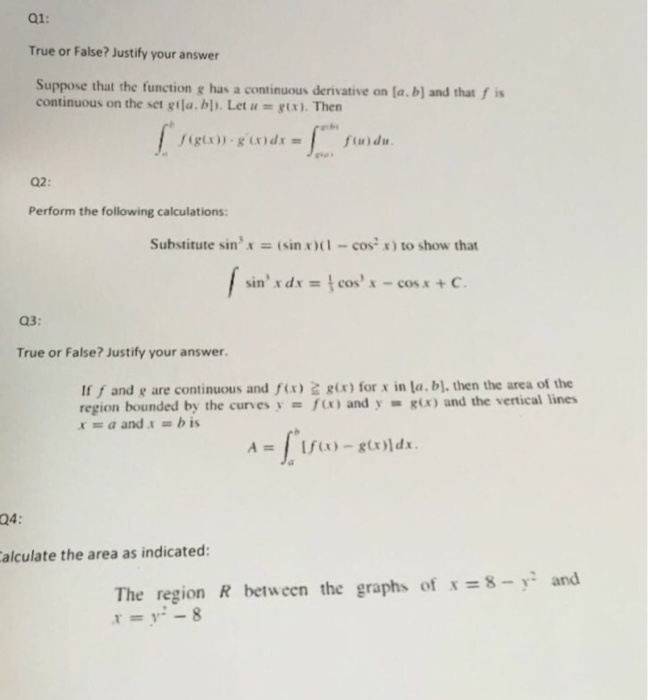 Solved: Suppose That The Function G Has A Continuous Deriv... | Chegg.com