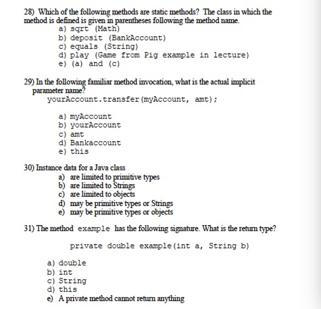Solved Can someone give answer and brief explanation to | Chegg.com