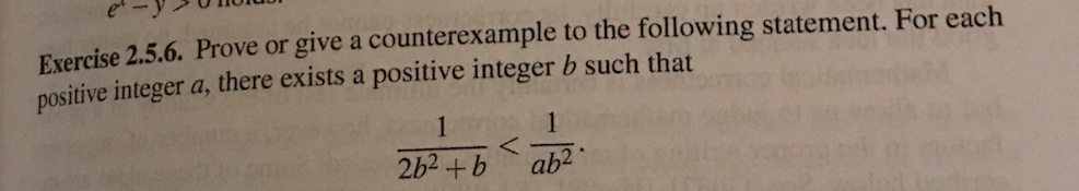 Solved Exercise 2.5.6. Prove or give a counterexample to the | Chegg.com