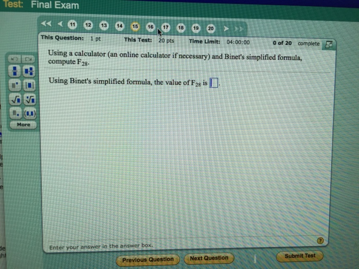 Solved Using a calculator (an online calculator if | Chegg.com