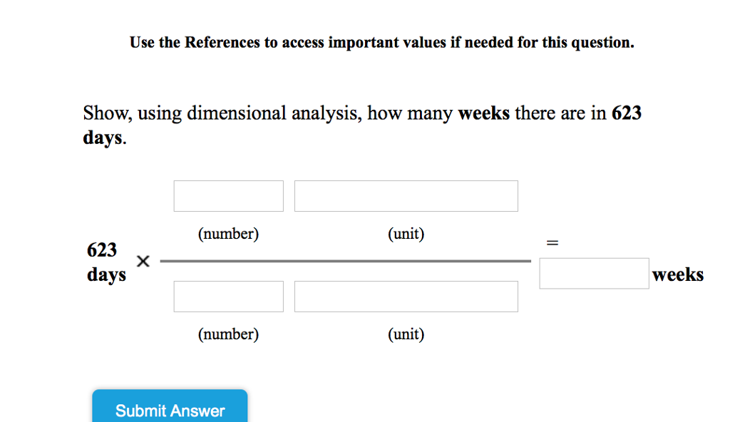 Solved Use The References To Access Important Values If