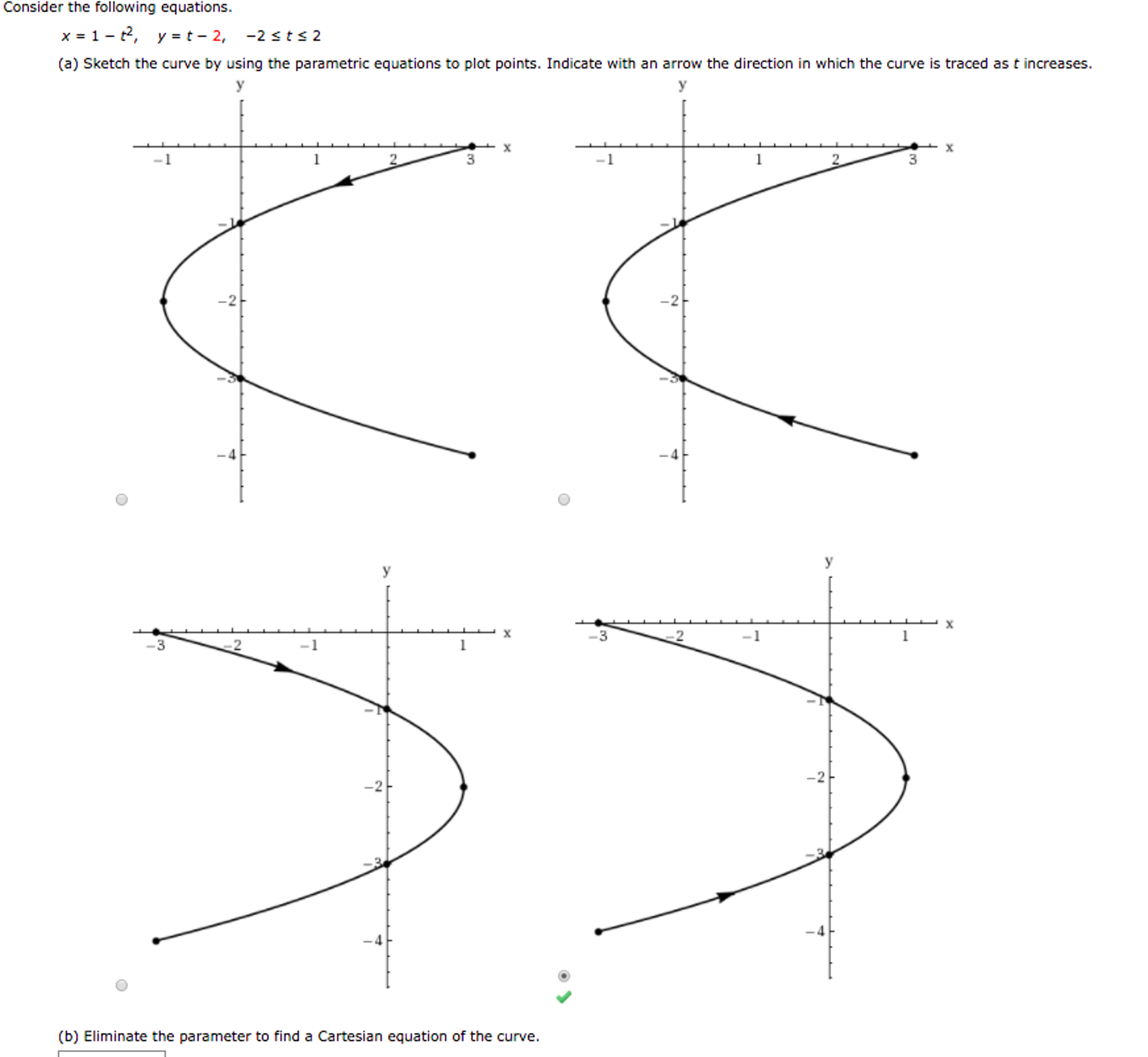 solved-consider-the-following-equations-x-1-t-2-y-t-chegg