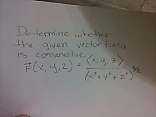 Solved Determine whether the given vector field is | Chegg.com