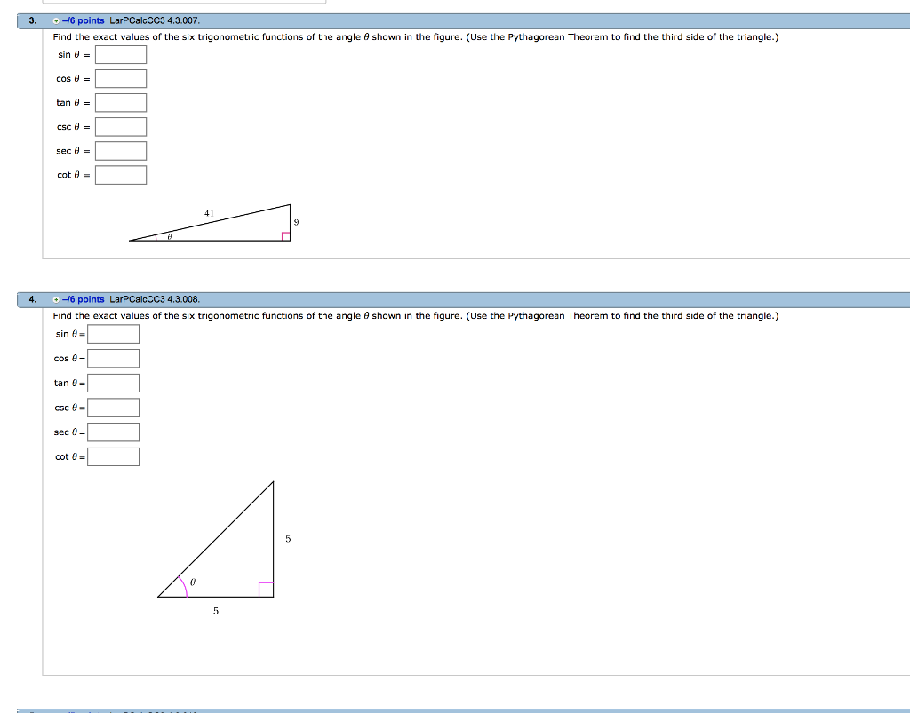 Solved 1. o 2/6 points | Previous Answers LarPCalcCC3 | Chegg.com Solved 1. o 2/6 points | Previous Answers LarPCalcCC3 | Chegg.com