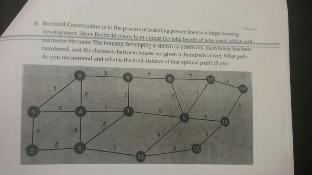 Solved Bechtold Construction is in the process of installing | Chegg.com