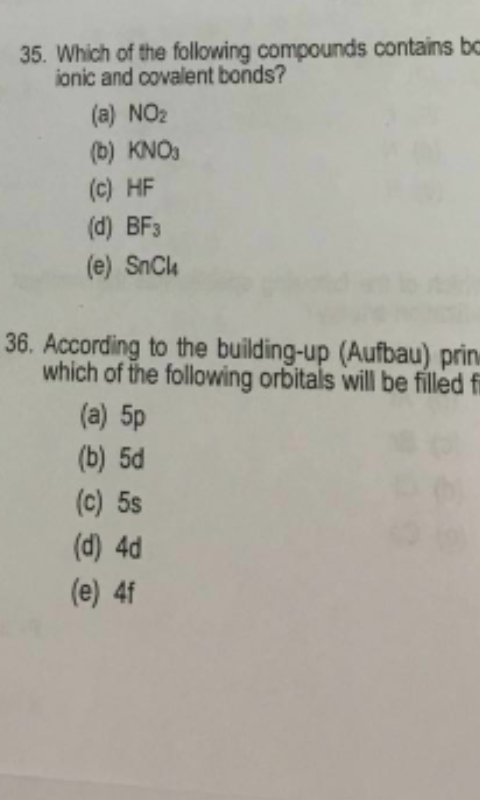 Solved Which of the following compounds contains and | Chegg.com