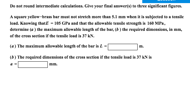 Solved Do not round intermediate calculations. Give your | Chegg.com