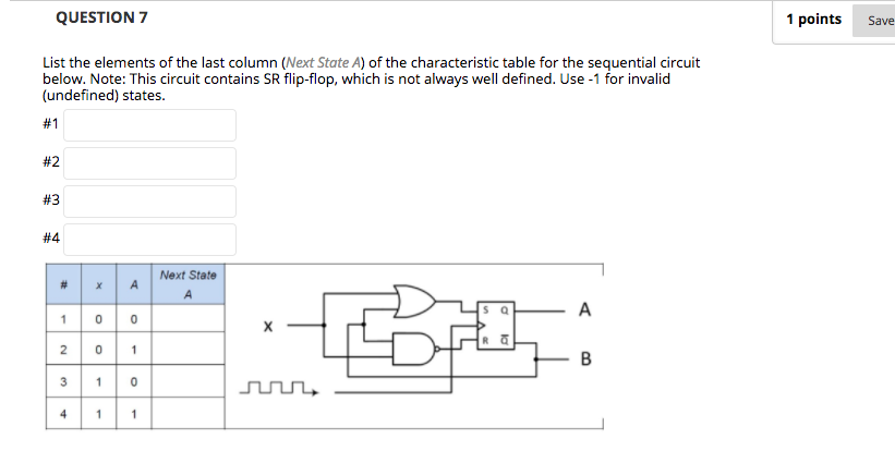 Solved QUESTION7 1 points Save List the elements of the last | Chegg.com