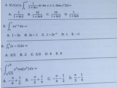 Solved If f(x) = integral^x^2_1 1/1 + ln t dt for x | Chegg.com