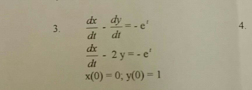 Solved Use Laplace transforms and inverse Laplace transforms | Chegg.com