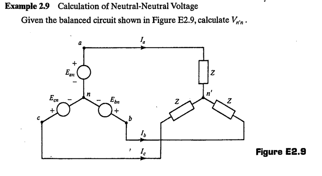 Solved Calculation of Neutral-Neutral Voltage Given the | Chegg.com
