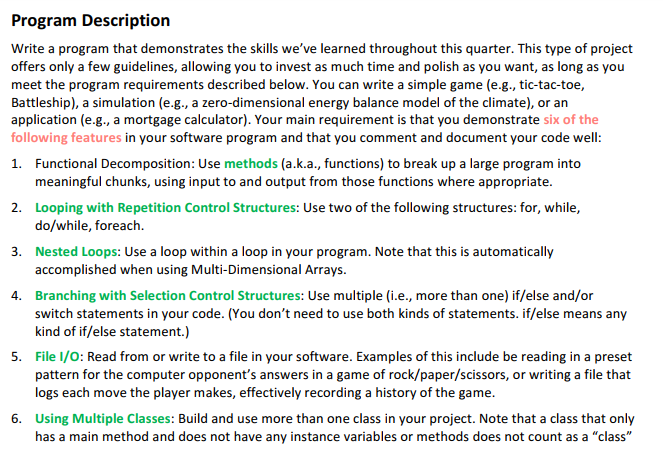 Solved Please help me code the following in: JAVA Please | Chegg.com