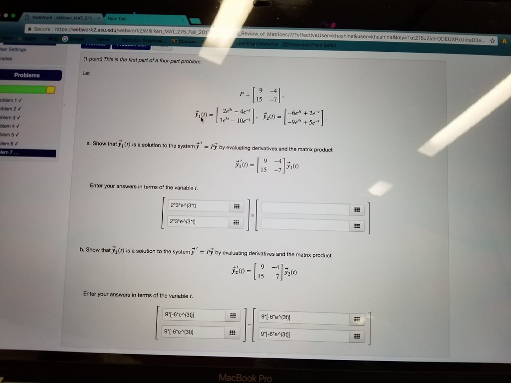Solved New Tab Secure htt tps://webwork2.asu.edu/we illiken | Chegg.com