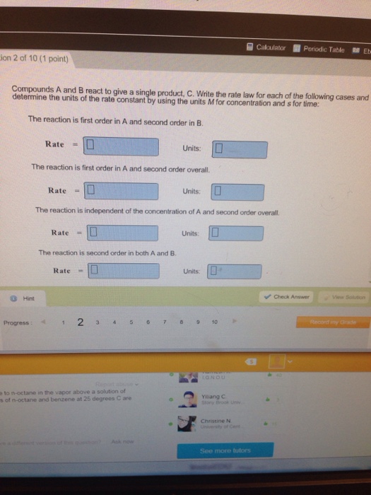 Solved Compounds A and B react to give a single product. C. | Chegg.com