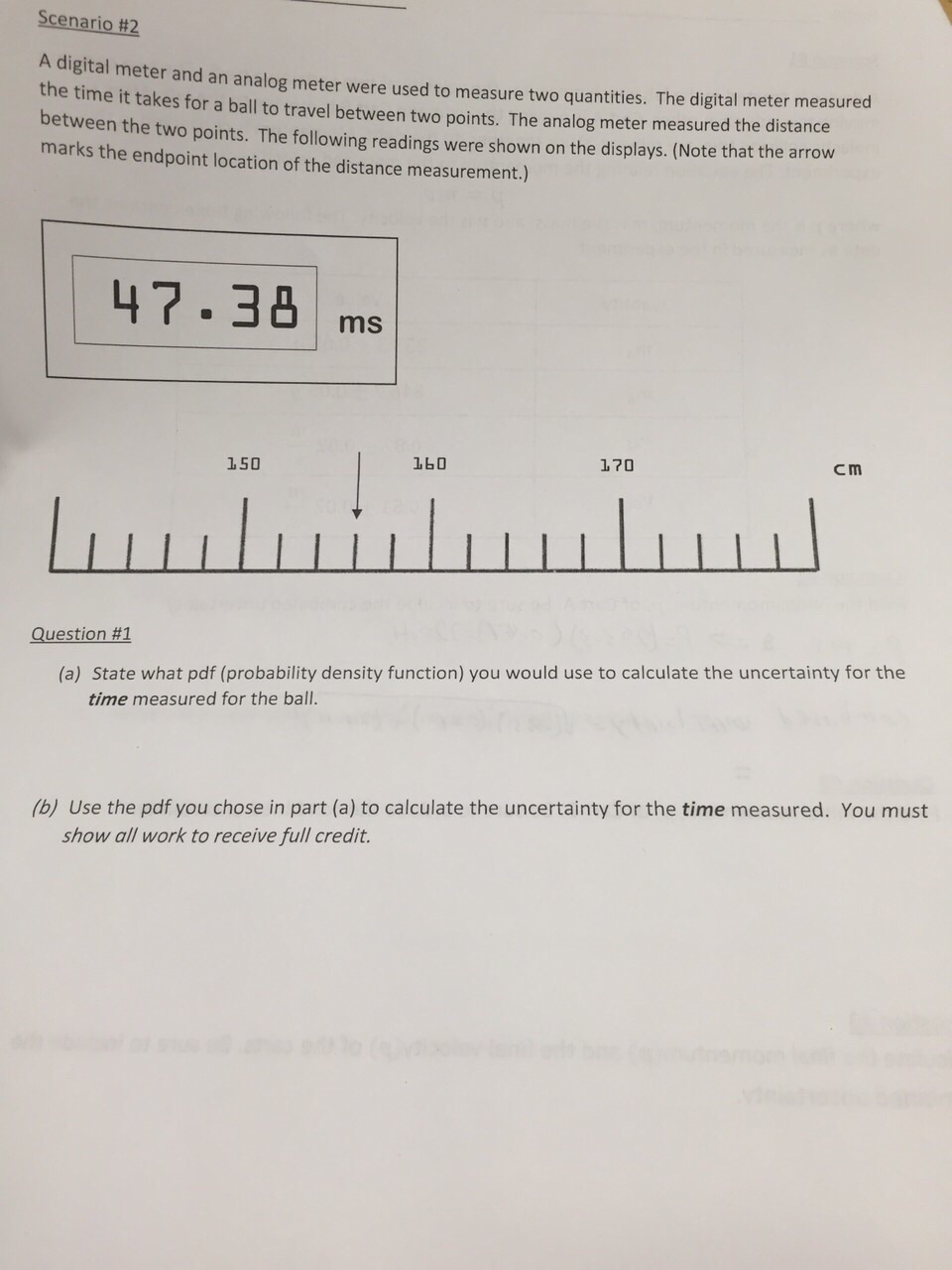 (a) State what pdf (probability density function) you | Chegg.com