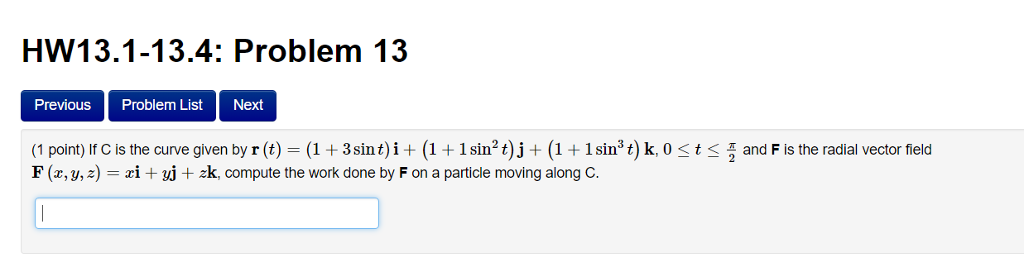 Solved HW13.1-13.4: Problem 13 Previous Problem List Next (1 | Chegg.com