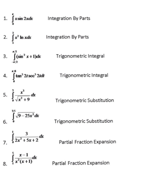 Solved Integration By Parts 2 2, [r2 lnxdr Integration By | Chegg.com