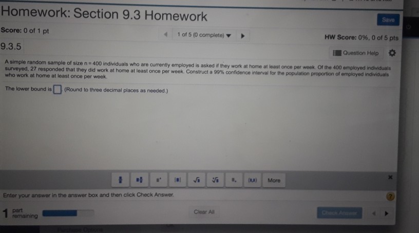 Solved Homework Section 9 3 Homework Score 0 Of 1 Pt 9 3 5