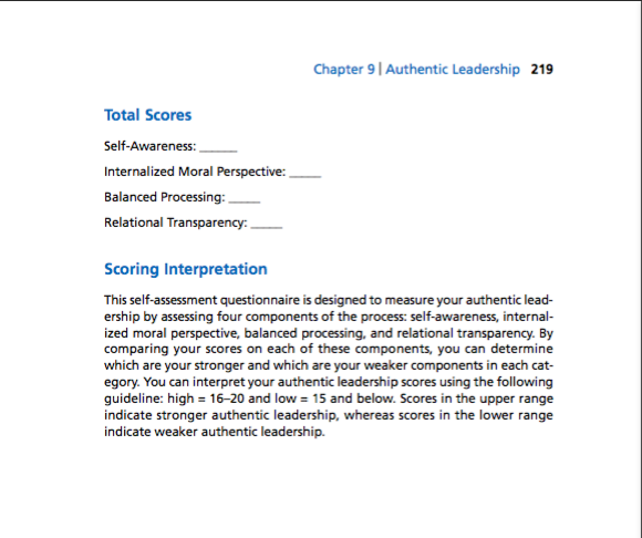 Solved 218 LEADERSHIP THEORY AND PRACTICE Authentic | Chegg.com