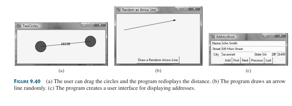 Solved .33 (Draw an arrow line) Write a program that | Chegg.com