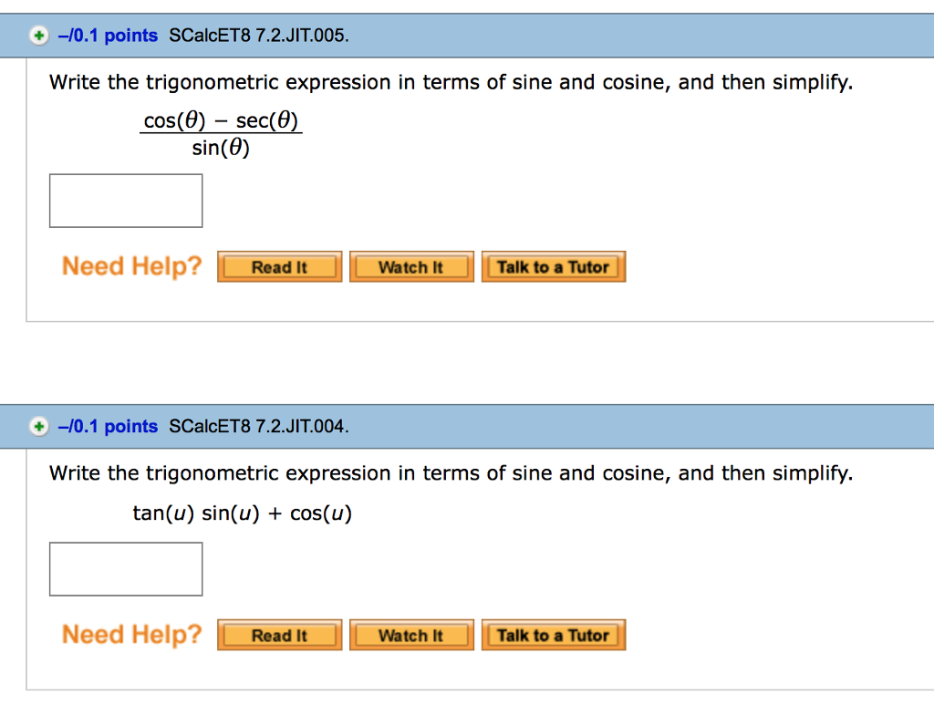 Trigonometry Archive | May 10, 2017 | Chegg.com