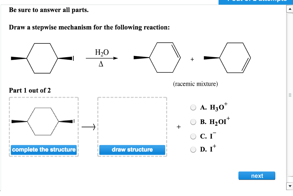 Solved Draw a stepwise mechanism for the following reaction: | Chegg.com