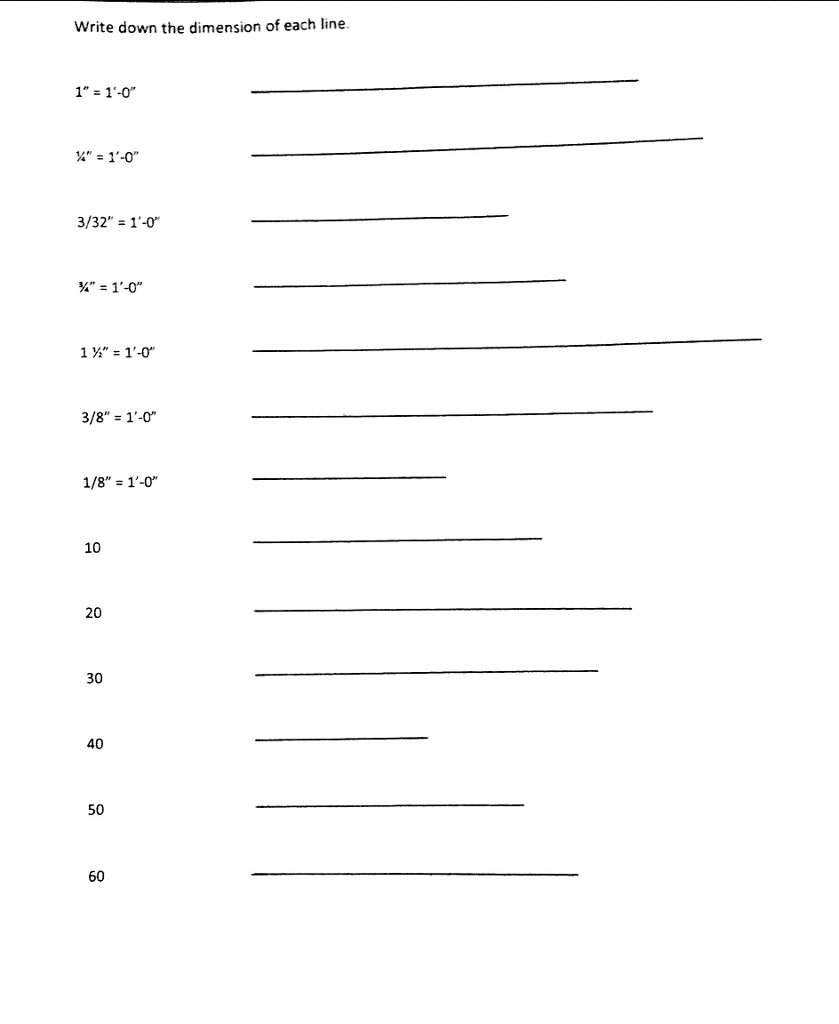 Solved Find the measurements using an architecture and | Chegg.com