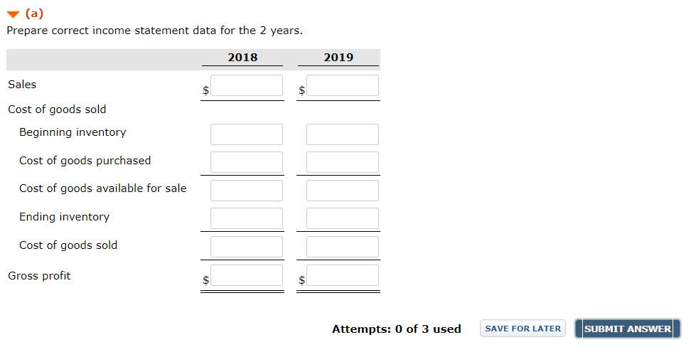 Solved Exercise 6-11 (Part Level Submission) Concord | Chegg.com