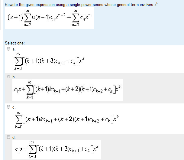 Solved Rewrite the given expression using a single power | Chegg.com