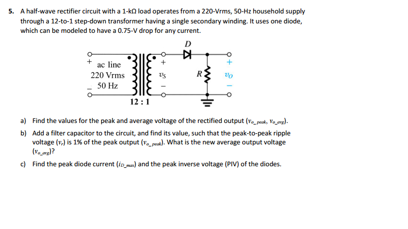 average value of current in half wave rectifier Single phase half wave controlled rectifier with ...