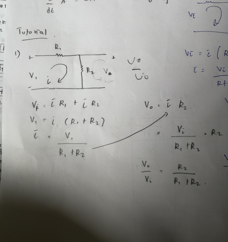 Solved li. Jdentify the input-output relationship (VoVn from | Chegg.com