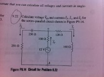 Solved Calculate the voltage Vab,and current IT,I1, and I2 | Chegg.com