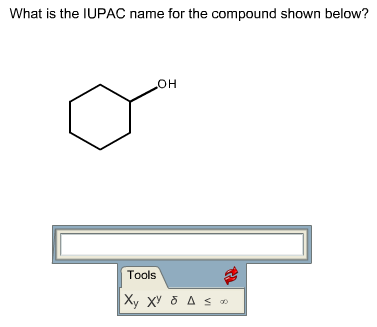 Solved What is the IUPAC name for the compound shown below? | Chegg.com