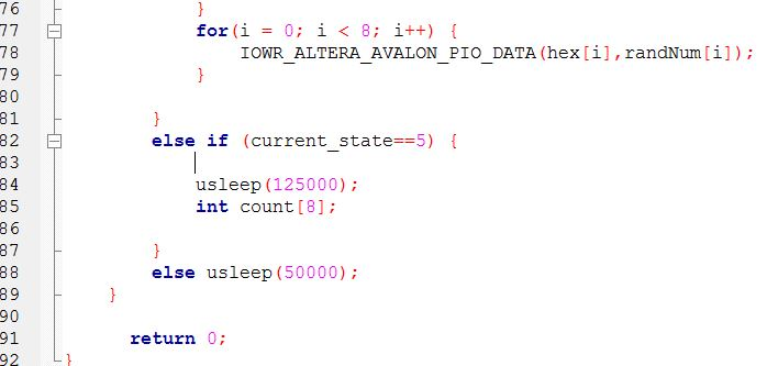 HELP WITH PROGRAMMING IN C USING NIOS II IDE FOR | Chegg.com