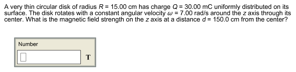 Solved A very thin circular disk of radius R = 15.00 cm has | Chegg.com