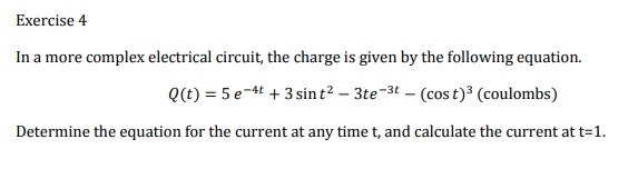 Solved Exercise 4 In a more complex electrical circuit, the | Chegg.com