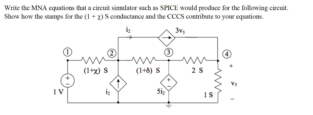 Solved Solving the MNA | Chegg.com