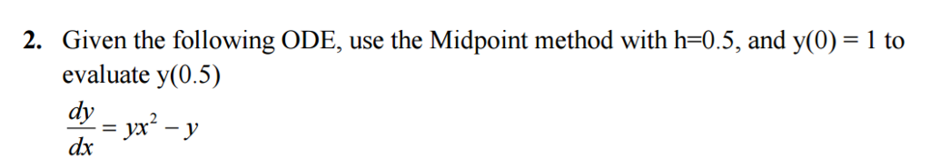 Midpoint Method