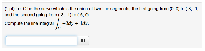 Solved Let C be the curve which is the union of two line | Chegg.com
